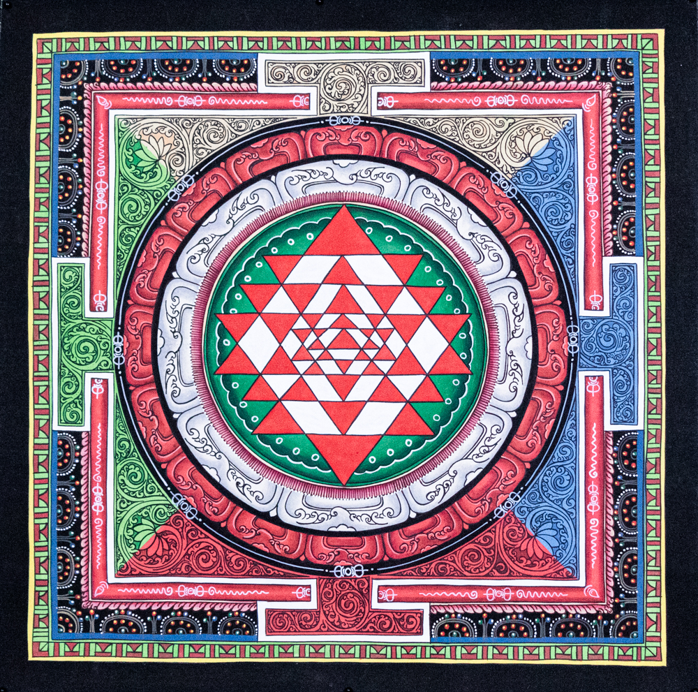 Mandala Sri Jantra - CosmicGeometry.art